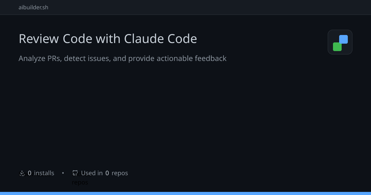 Review Code with Claude Code | aibuilder.sh